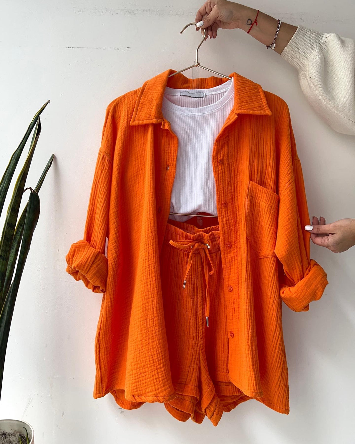 Solid Pleated Two Piece Set – BooyoShop
